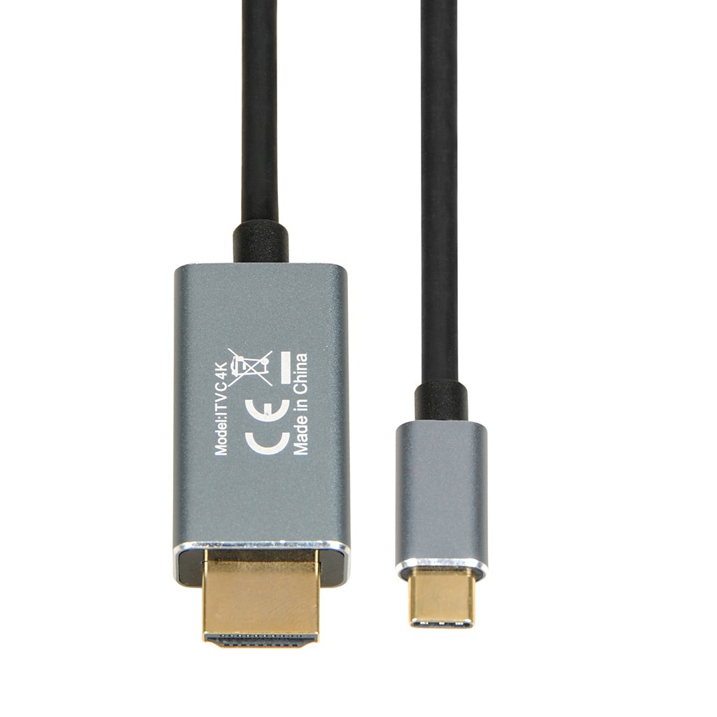 AXO.LV:: IBOX CABLE ITVC4K USB-C TO HDMI 4K 1,8M